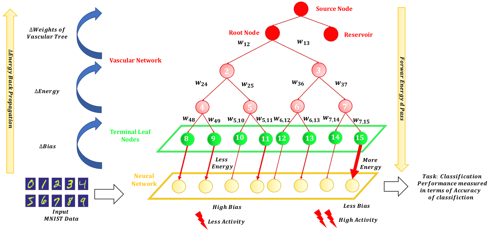 Attractor Dynamics in the Energy - Accuracy Space in an Artificial ...